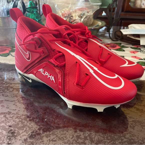 Nike | Shoes | Nike Alpha Menace Pro 3 Mid Football Cleats Ct664966 ...
